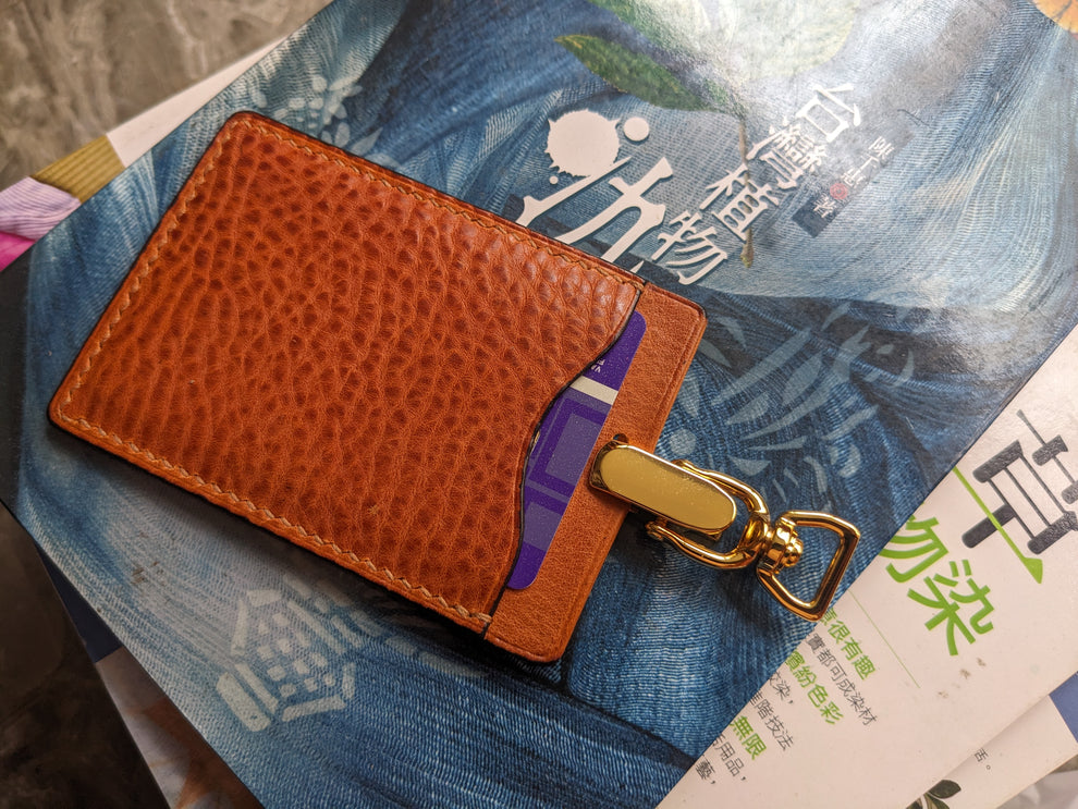 A simple and quick project--ID card holder – Lavantia Leather Design ...