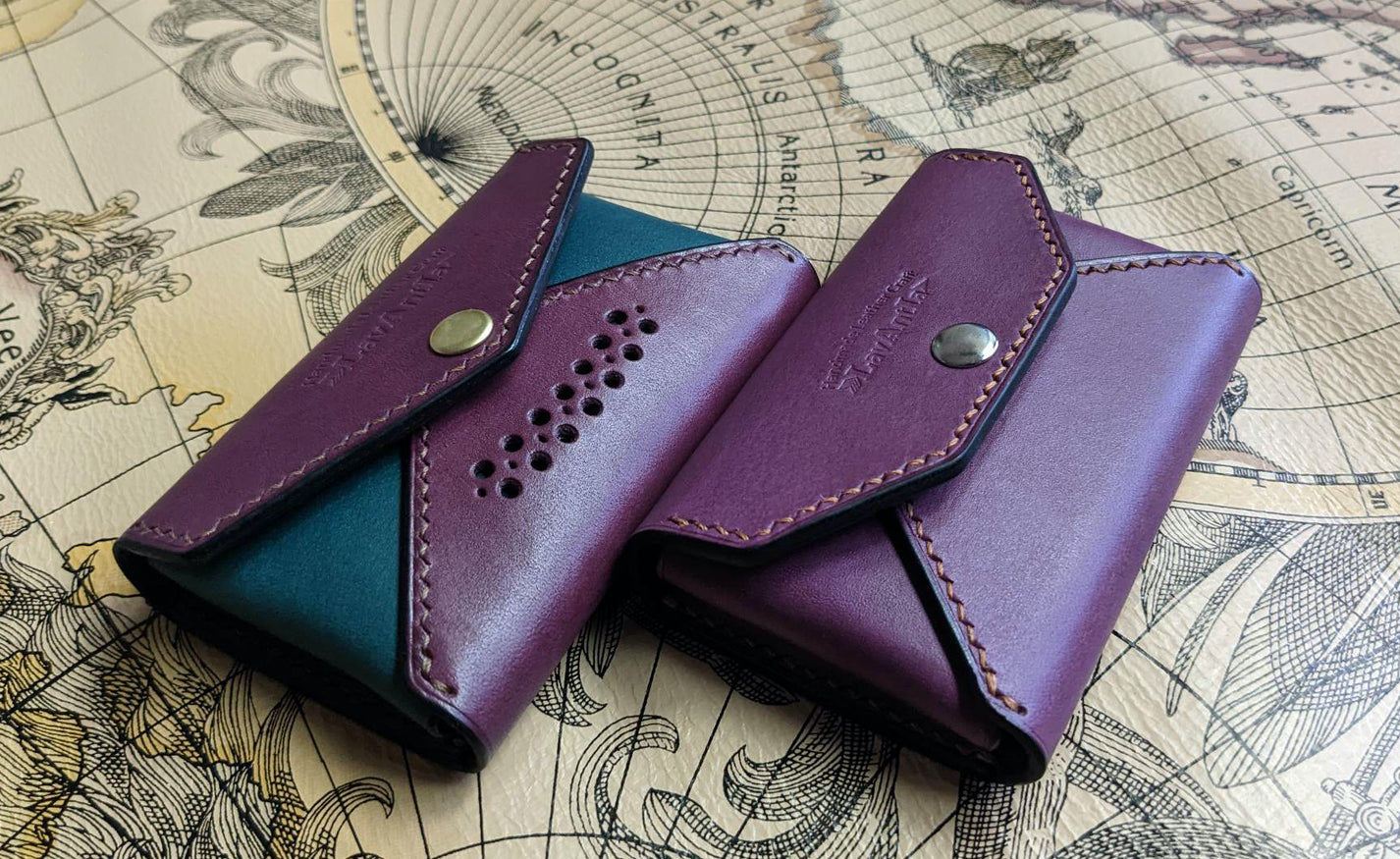 Lavantia Business card wallet build along PDF pattern/A4 & Letter size ...