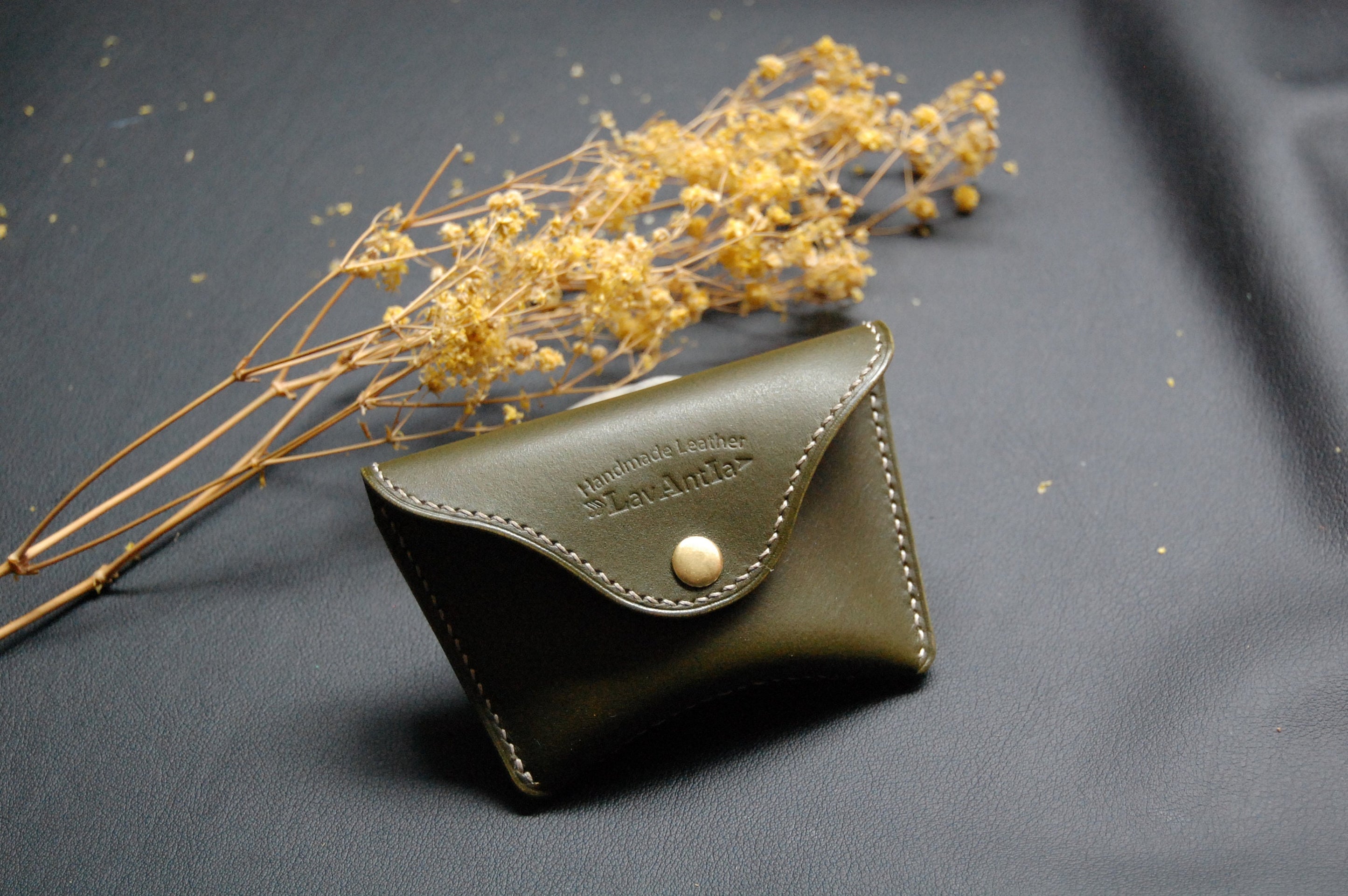 Leather Purse Build along PDF pattern/digital pattern/with tutorial vi ...
